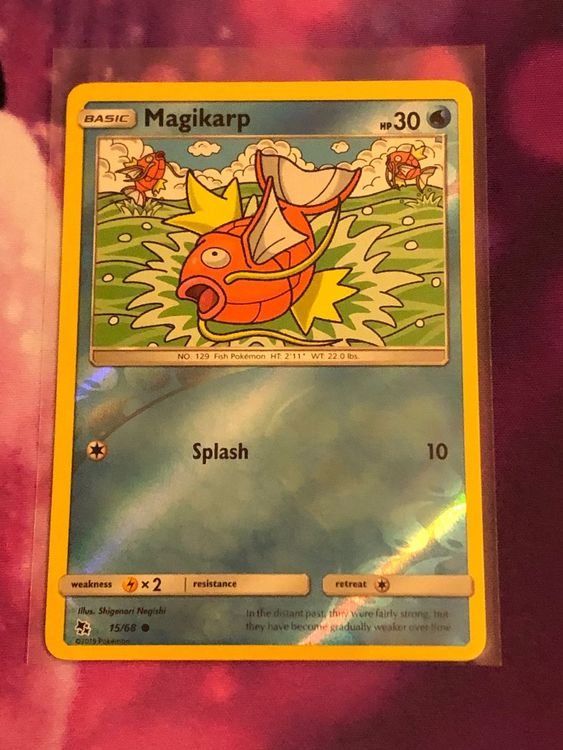 Hidden Fates Magikarp 15 EN Reverse Holo | Kaufen auf Ricardo