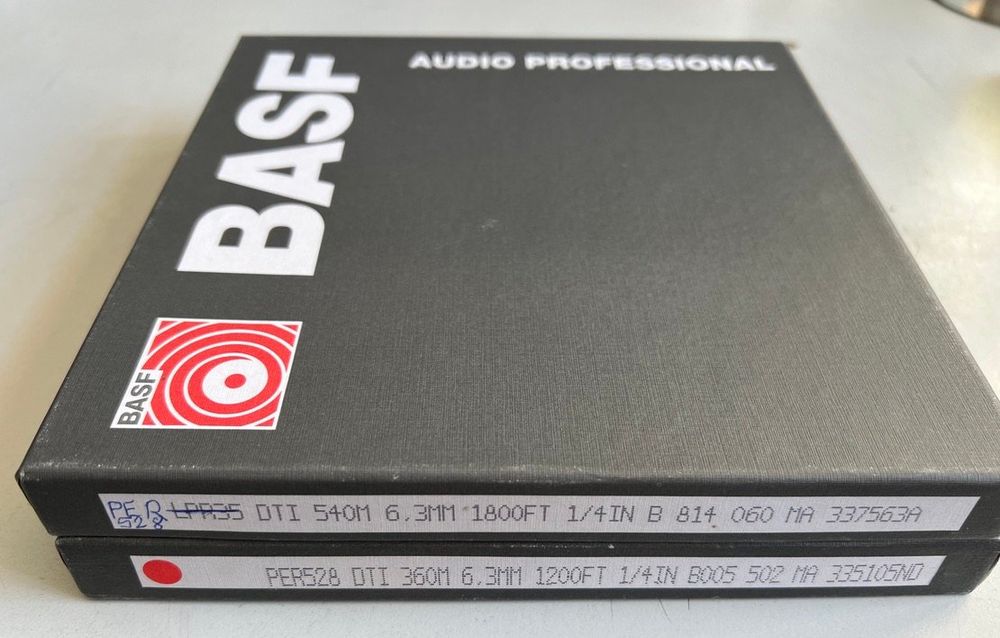 BASF Tonband PER 528 360 Meter, 2 Stück | Kaufen auf Ricardo