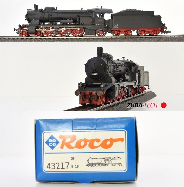 Roco 43217 Dampflok BR 18 DB H0 GS OVP (Gebraucht) in für CHF 52 – mit ...