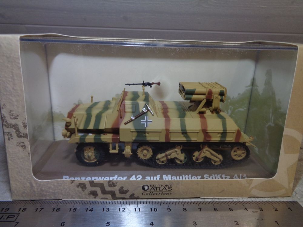 Atlas 1:43 militaire militär : Camion LKW / Jeep / Char (Neu und ...