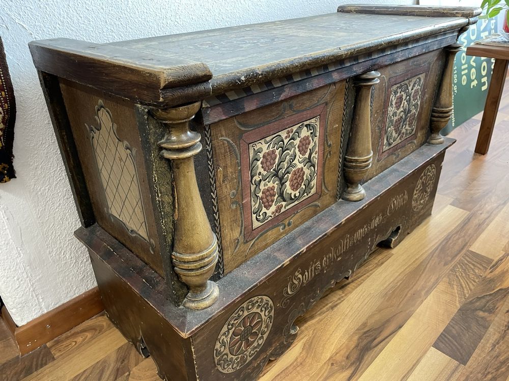 Biedermeier Truhe | Kaufen auf Ricardo
