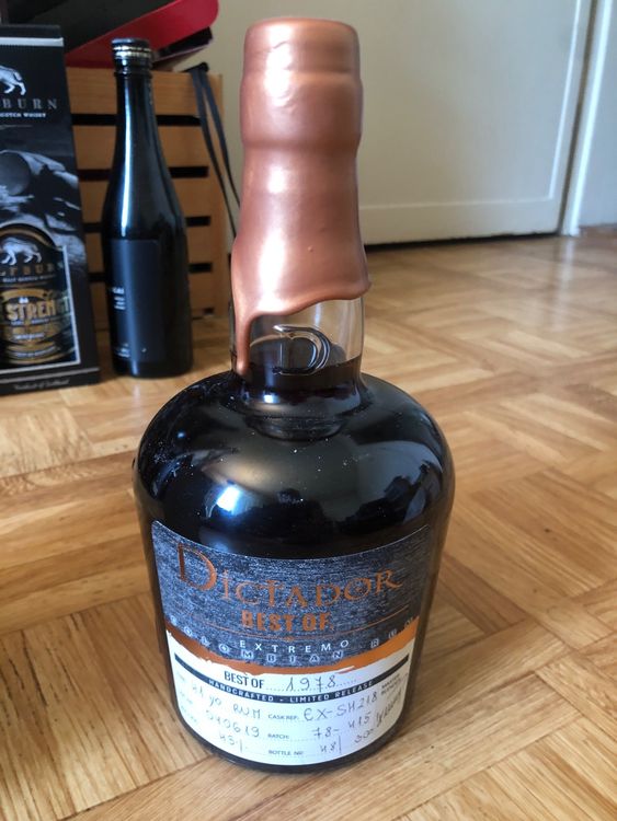 DICTATOR RUM BEST OF EXTREMO 1978 41 JAHRE 45% NR 48 OF 300 | Kaufen auf Ricardo