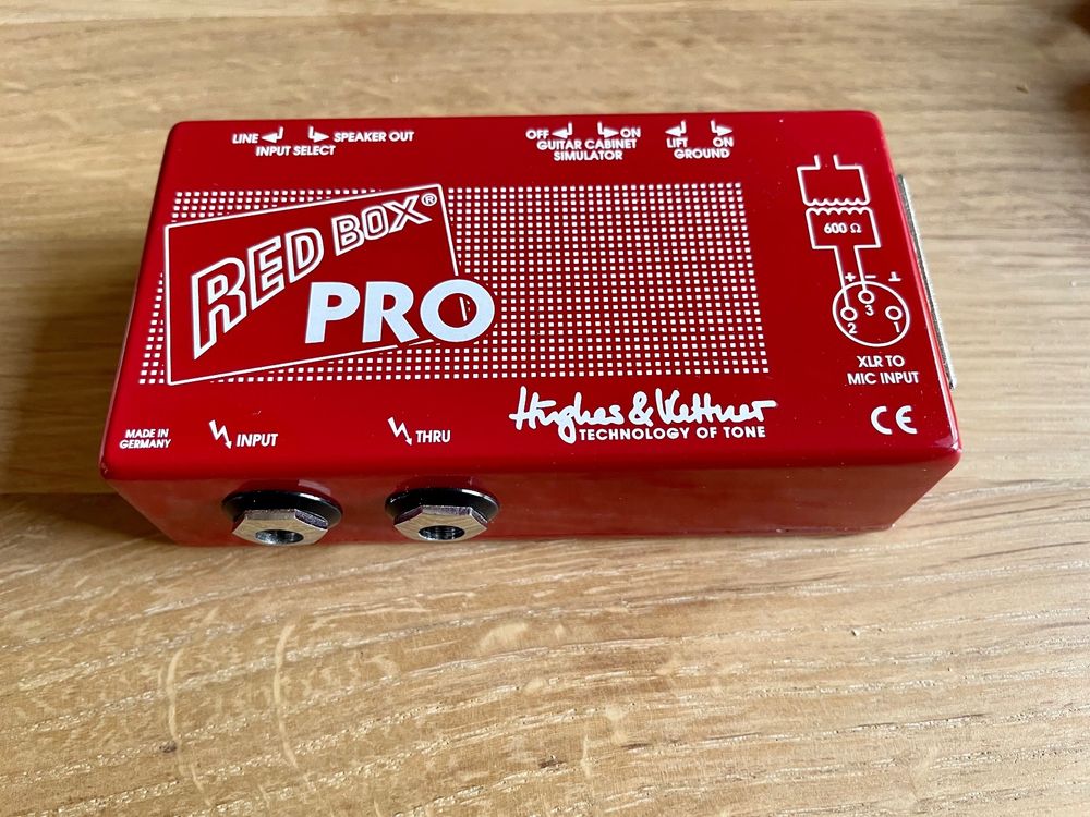 Speaker Simulator DI Box Red Box PRO 2 Stück (Gebraucht) in Gipf ...