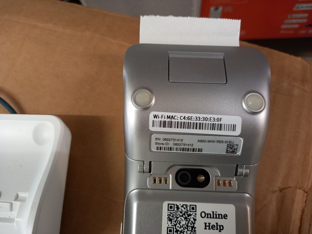 Terminal CCV A920 mit docking Kartenterminal | Kaufen auf Ricardo