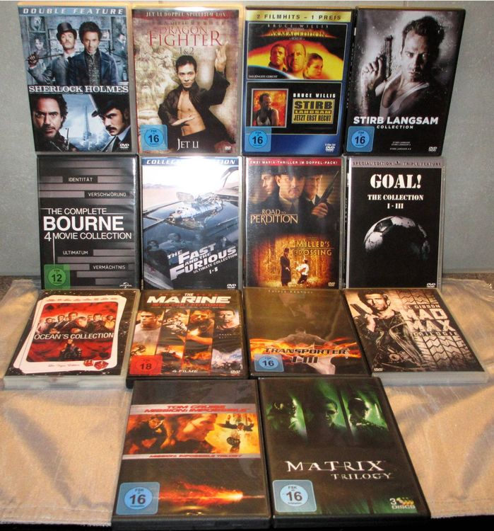 292 DVD Sammlung DVDs mehrfach Boxen grosses Film Vergnügen | Kaufen auf Ricardo