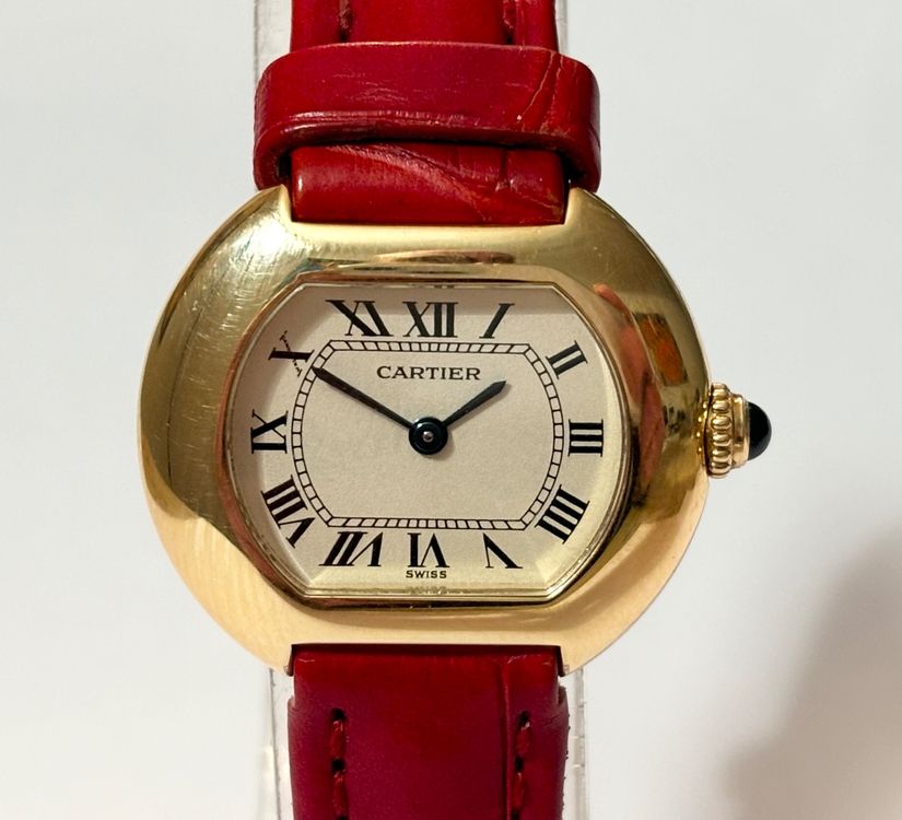 Cartier Ellipse Gold | Kaufen auf Ricardo