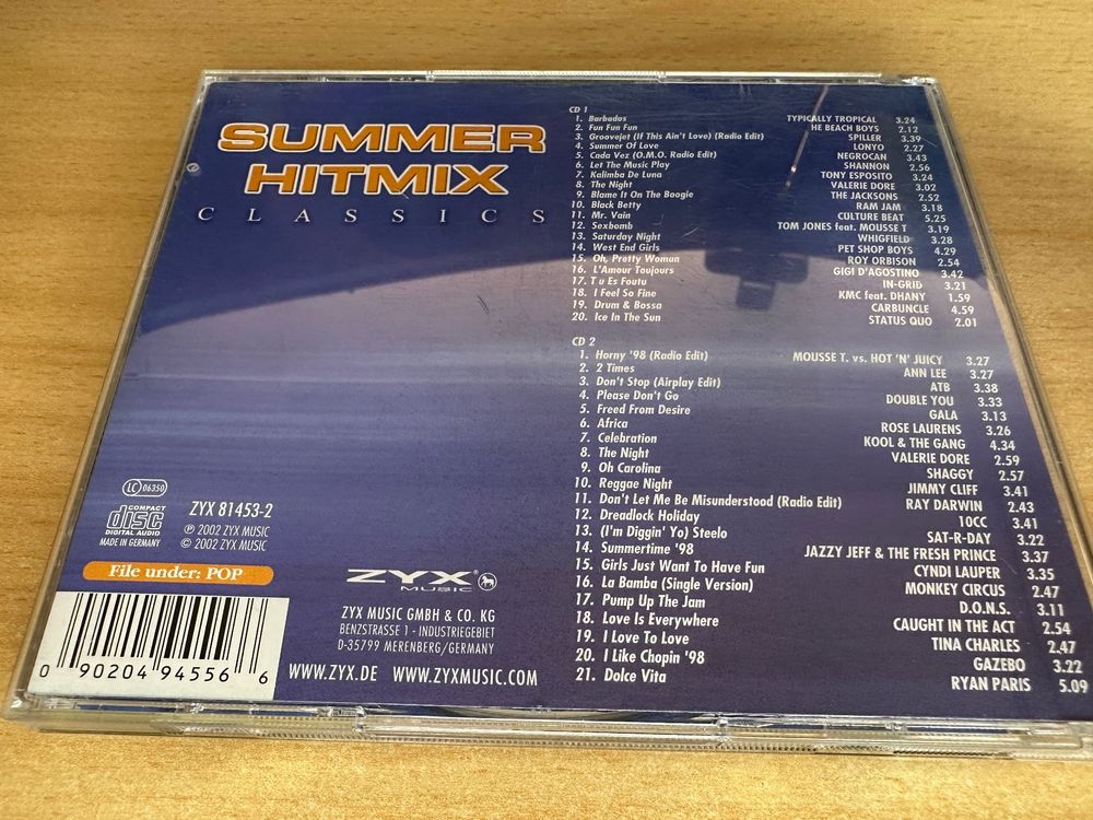 A2 Various – Summer Hitmix Classics - 2 CD (Gebraucht) in Rikon im Tösstal für CHF 12.5 – mit ...