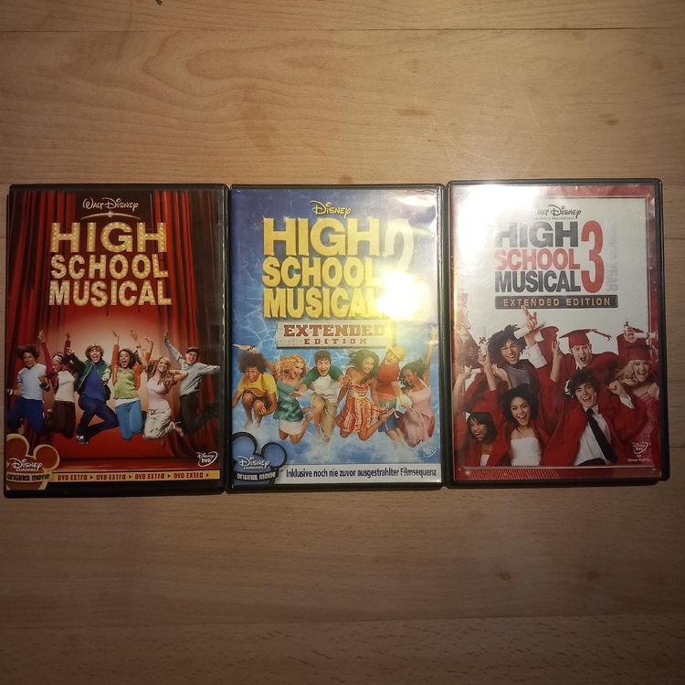 High School Musical 1-3 DVD Box (Gebraucht) in Ebnat-Kappel für CHF 10 ...
