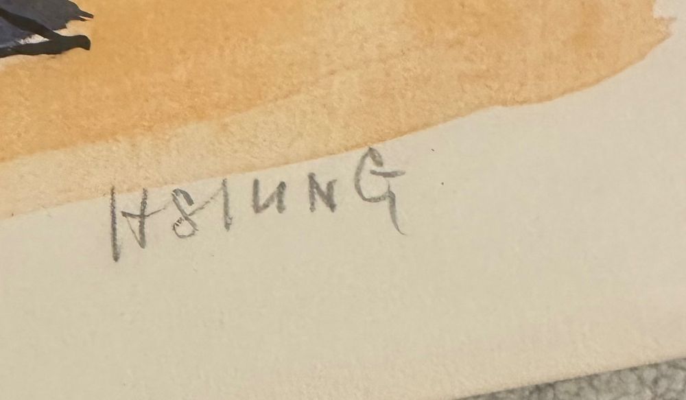 Hsiung Ping -Ming (1922-2002) Litho Handsig (Gebraucht) in Hochdorf für ...