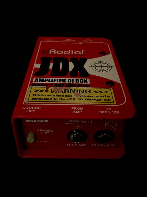 Radial JDX Guitar Amplifier DI Box inkl. Stromadapter (Gebraucht) in ...