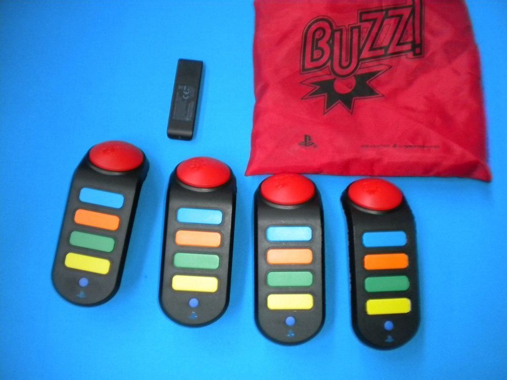 Buzzer- Kabellose Controller Set 4 Stück | Kaufen auf Ricardo