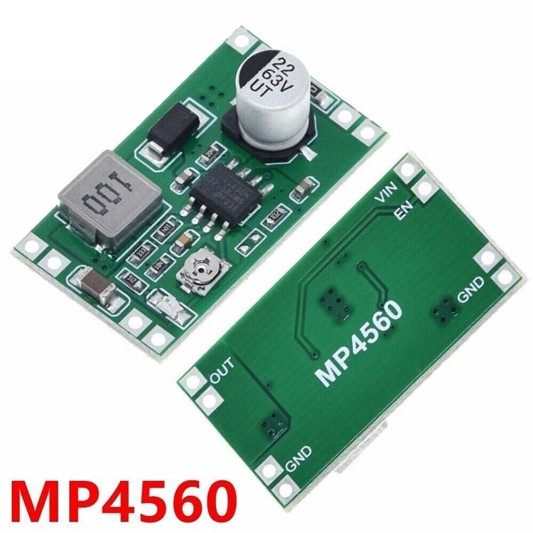 Abwärtsspannun Versorgungsmodul DC-DC MP4560 2A 8~55V 12V-3V | Kaufen auf Ricardo
