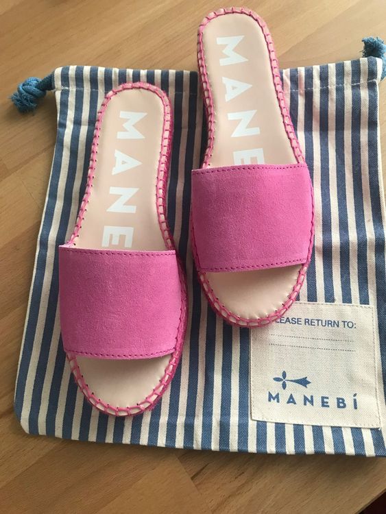 Manebi Espadrilles NEU Gr. 39 Pink | Kaufen auf Ricardo