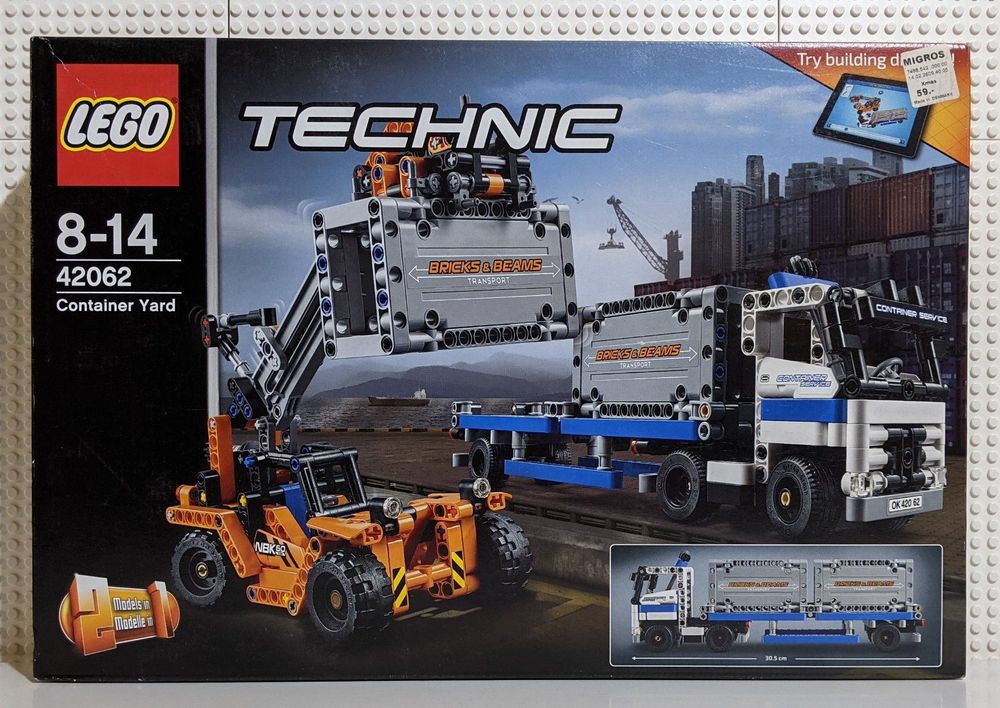 LEGO Technic 42062 Container Yard (Neu und originalverpackt) in ...