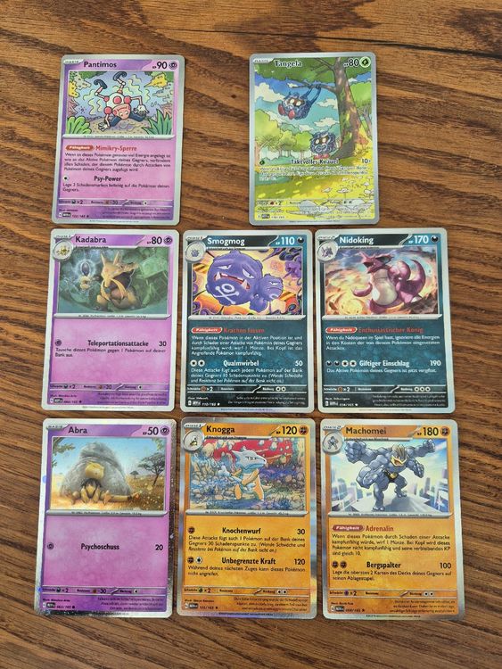 Seltene Holo Pokemon Karten 2023 (Neu (gemäss Beschreibung)) in Rotkreuz für CHF 10 – mit ...