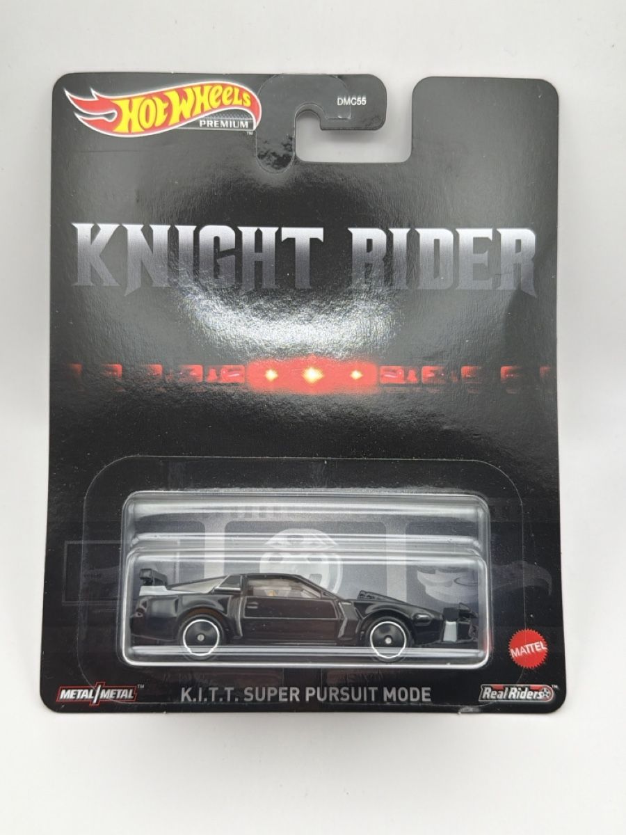HotWheels Premium🔥🛞Knight Rider K.I.T.T.Super Pursuit Mod (Neu (gemäss ...