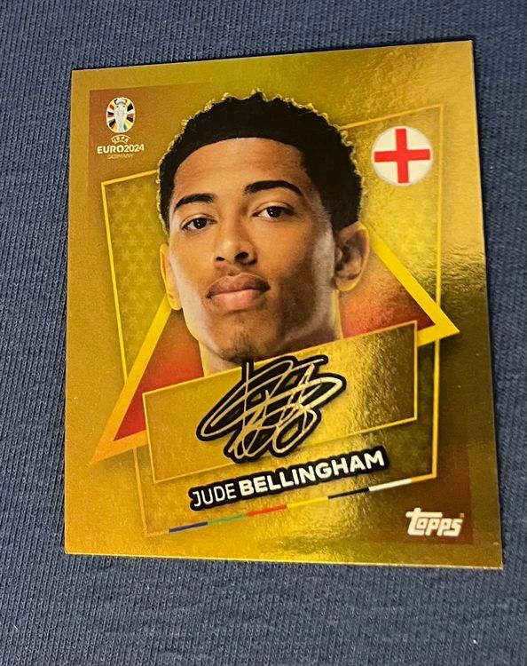 Topps JUDE BELLINGHAM GOLD | Kaufen auf Ricardo
