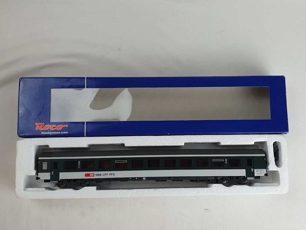 Roco SBB EW IV B Schnellzugwagen 2.Kl. Ersatzverp. (Gebraucht) in Seon für CHF 78 – mit ...