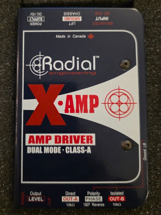 Radial X-Amp Amp Driver - Reamping leicht gemacht! (Gebraucht) in ...
