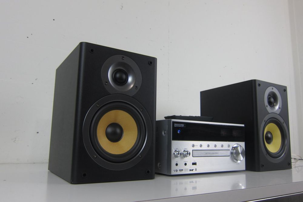 Philips BTB8000 Mini Stereoanlage mit DAB Plus (Bluetooth, U (Gebraucht ...