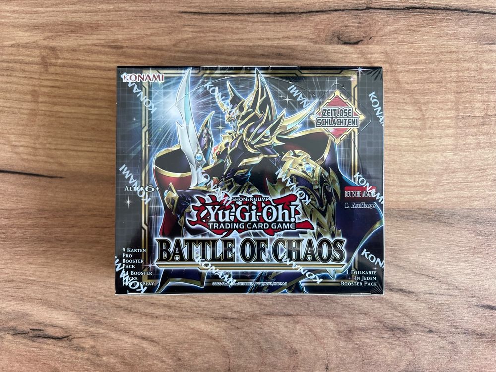 Yu-Gi-Oh - Battle of Chaos Display, DE, 1. Auflage (Neu und originalverpackt) in Büsserach für ...