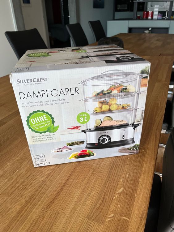 Neuer Silvercrest Dampfgarer 3L OVP | Kaufen auf Ricardo