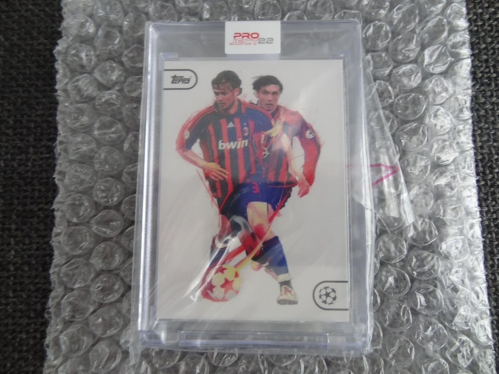 topps Project 22 Paolo Maldini AC Milan Trading Card (Neu und ...