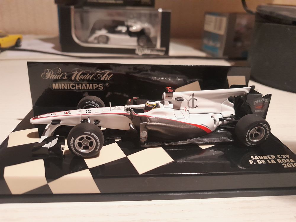 Sauber C29 (De La Rosa) 2010 1:43 Minichamps N° 410 100022 (Neu und originalverpackt) in ...