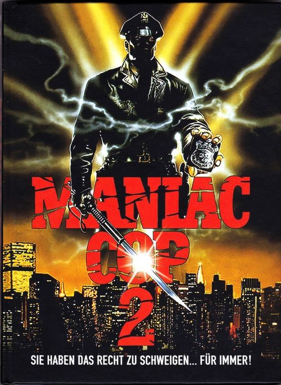 Maniac Cop 2 (1990) 4K UHD/Mediabook/UNCUT/Bruce Cambell/RAR (Neu und ...