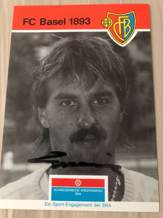 Fc Basel Autogrammkarte | Kaufen auf Ricardo