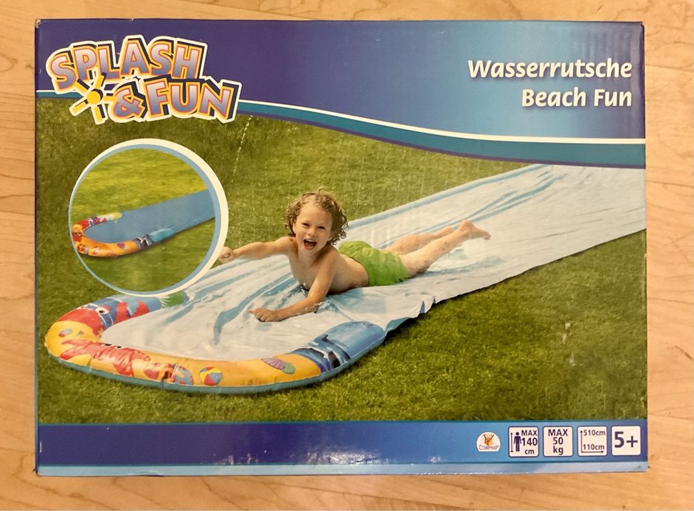 Wasserrutsche Splash & Fun NEU | Kaufen auf Ricardo