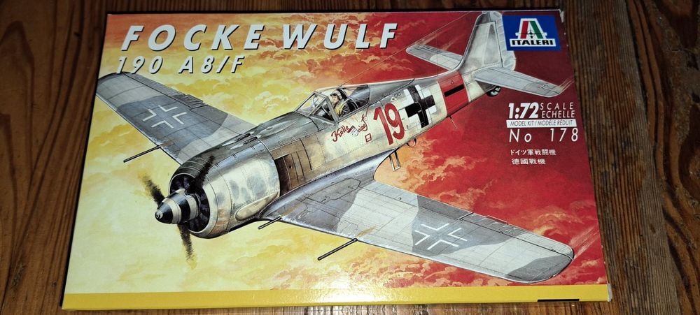 Fw 190 A8 F 1 72 Italeri 178 Neu Und Originalverpackt In Düdingen Für