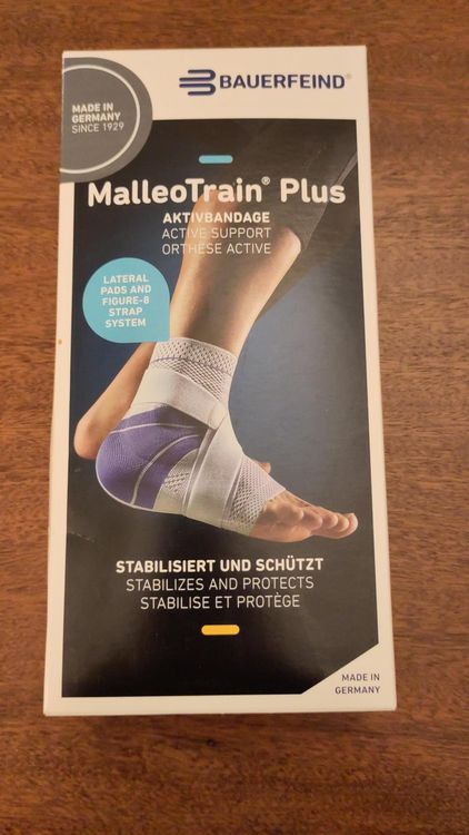Sprungelenkbandage MalleoTrain® Plus Bauerfeind (Gebraucht) in Biel ...