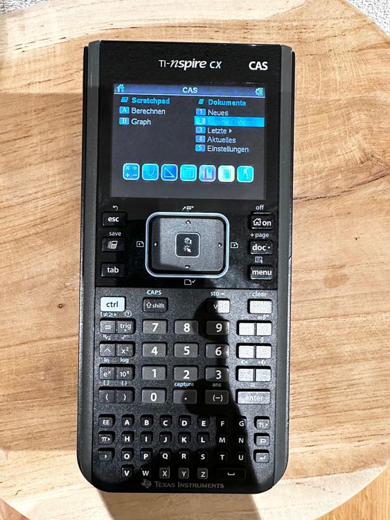 Texas Instruments TI-Nspire CX CAS Taschenrechner (Gebraucht) in Baar ...