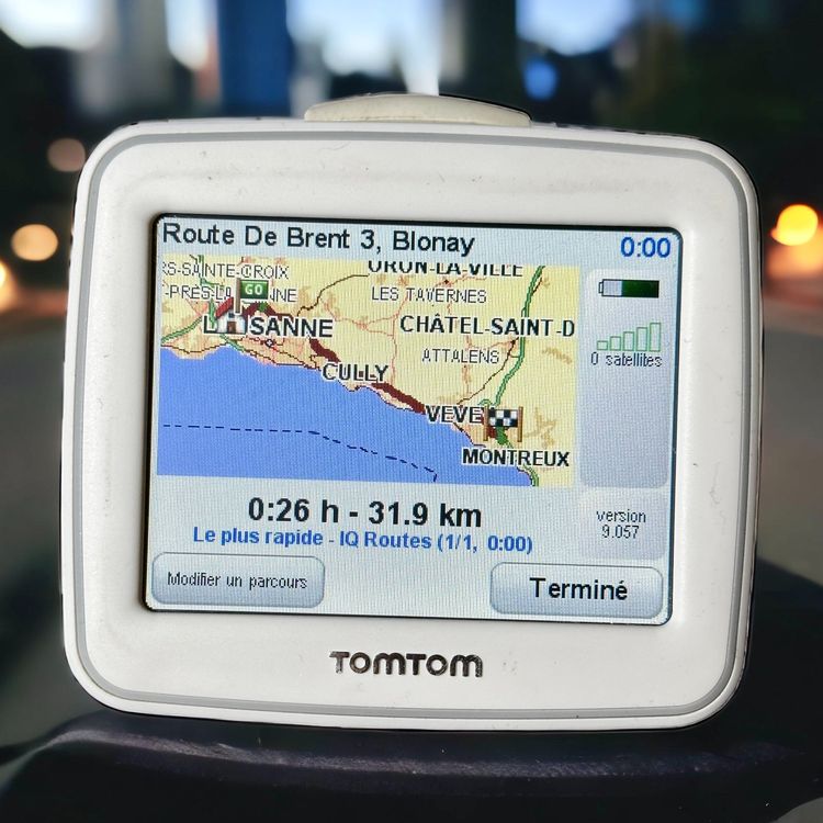 GPS TOMTOM 1EX00 blanc carte Europe occidentale et centrale | Kaufen ...