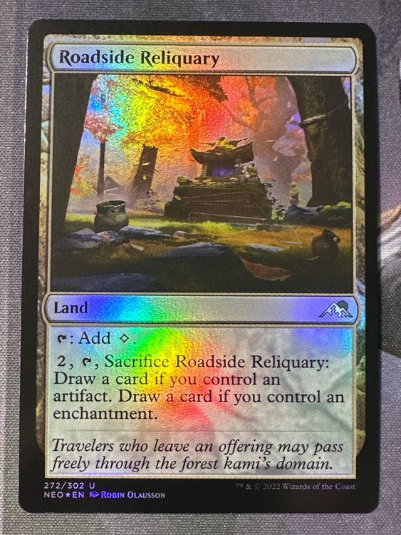 Roadside Reliquary FOIL Kamigawa Boosterfrisch (Neu (gemäss ...