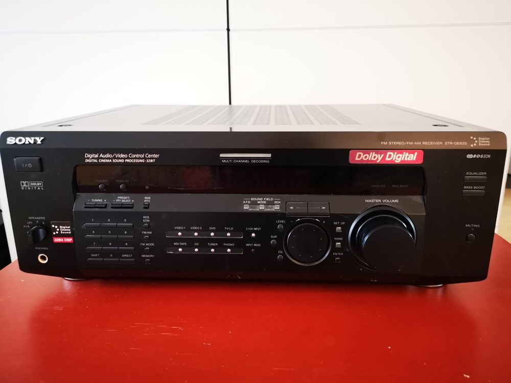 Sony STR-DE 635 Dolby Digital DSP 5.1 Receiver (Gebraucht) in Wettingen ...