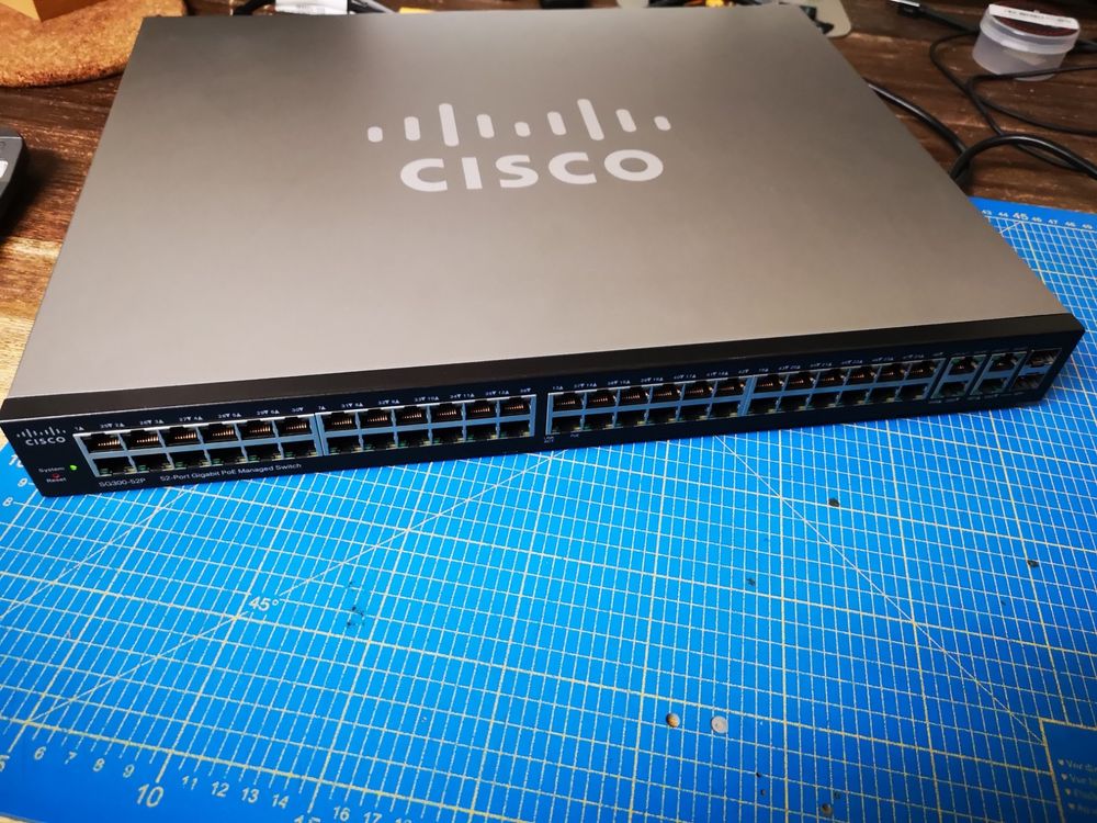 Cisco SG300-52 Gigabit PoE Managed Switch 52 Port (Gebraucht) in ...