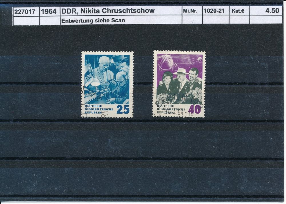 1964 DDR, Nikita Chruschtschow | Kaufen auf Ricardo