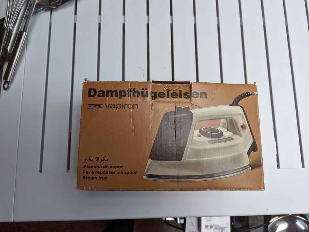 Dampfbügeleisen (Gebraucht) in Hochfelden für CHF 1 – mit Lieferung auf Ricardo kaufen