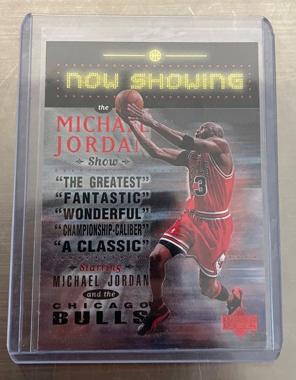 NBA Michael Jordan Now Showing Card (Neu (gemäss Beschreibung)) in ...