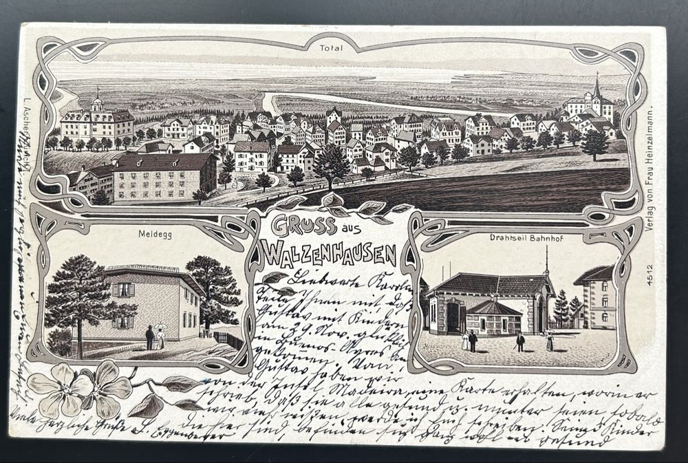 Gruss aus Walzenhausen Litho (Gebraucht) in Horw für CHF 45 – mit Lieferung auf Ricardo kaufen