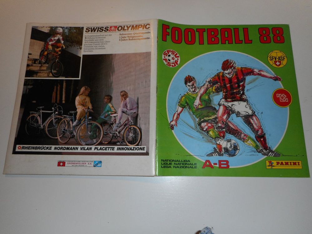 Panini Football Album 88/1988 SFV-ASF Fast komplett (Gebraucht) in Cham ...
