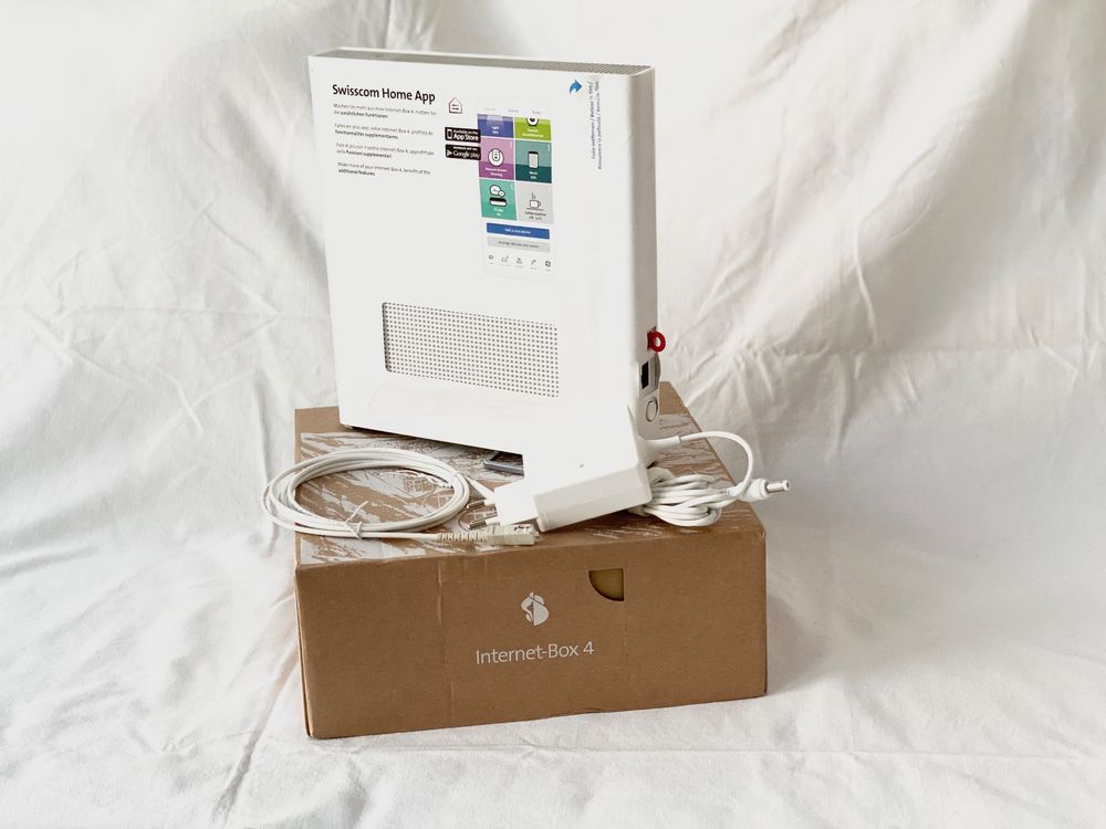 Swisscom Internet Box 4 - - 10 GBit/s (XGS-PON) (Gebraucht) in ...