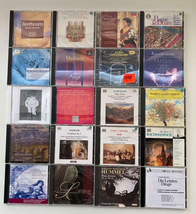 20 CD‘s Klassik | Kaufen auf Ricardo
