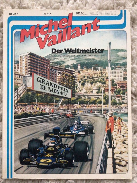 Formel 1 Comic Der Weltmeister Michel Vaillant Regazzoni | Kaufen auf ...