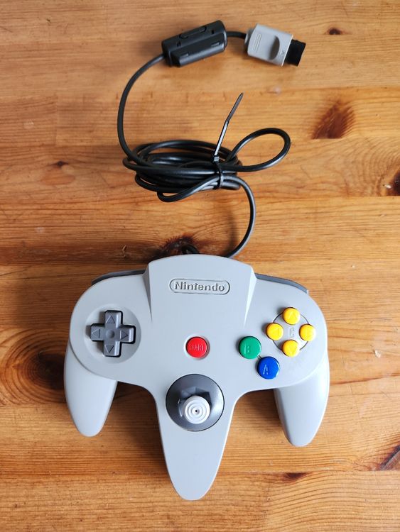Nintendo 64 Controller N64 grau (Original) (Gebraucht) in Tafers für ...