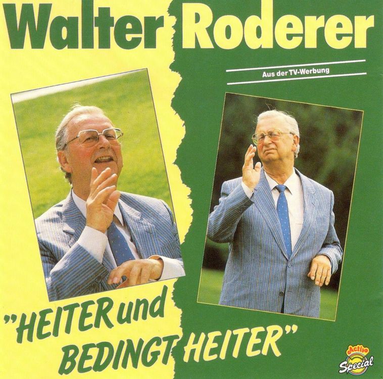 Walter Roderer CD Heiter und Bedingt Heiter (Gebraucht) in St ...