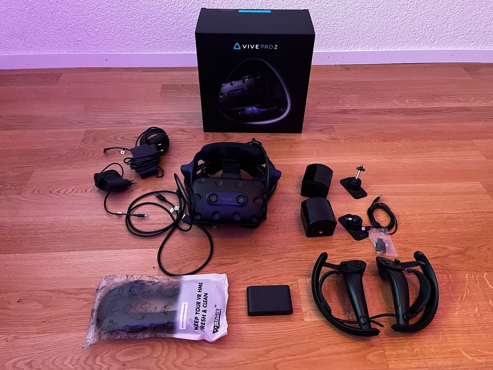 HTC Vive Pro 2 Komplettset mit Valve Index Controller | Kaufen auf Ricardo