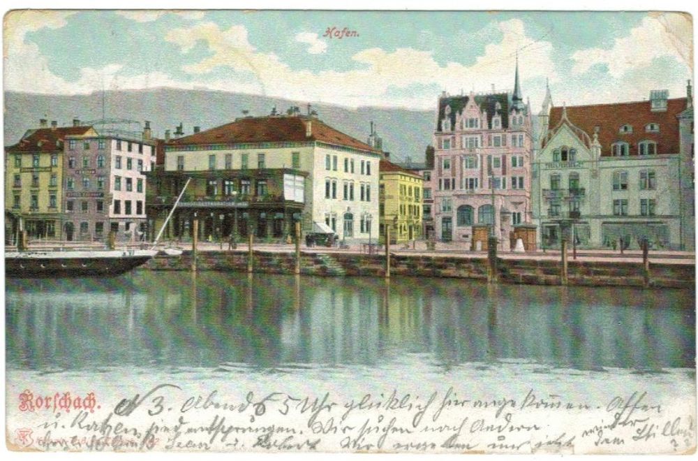AK Rorschach Hafen 1903 | Kaufen auf Ricardo